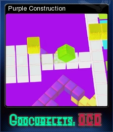GooCubelets: OCD - Purple Construction | Steam Trading Cards Wiki | Fandom