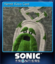 Sonic Frontiers - Hermit Koco Card | Steam Trading Cards Wiki | Fandom