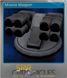 Star Chronicles: Delta Quadrant - Missile Weapon | Steam Trading Cards ...