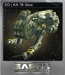 Earth 2160 - ED : KA-78 Gruz | Steam Trading Cards Wiki | Fandom