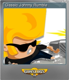 Gunslugs 2 - Classic Johnny Rumble | Steam Trading Cards Wiki | Fandom
