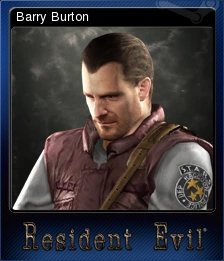 Resident Evil - Barry Burton | Steam Trading Cards Wiki | Fandom