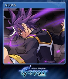 Azure Striker Gunvolt - NOVA | Steam Trading Cards Wiki | Fandom
