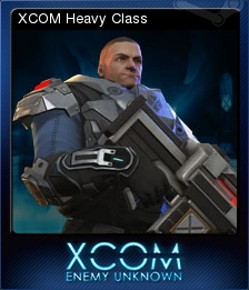 XCOM: Enemy Unknown - XCOM Heavy Class | Steam Trading Cards Wiki | Fandom