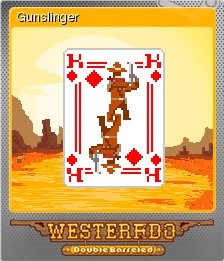 Westerado: Double Barreled - Gunslinger | Steam Trading Cards Wiki | Fandom