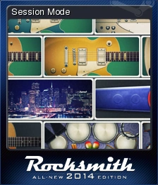 Rocksmith 2014 - Session Mode | Steam Trading Cards Wiki | Fandom