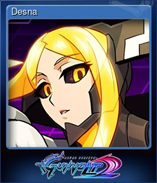 Azure Striker Gunvolt 2 - Desna | Steam Trading Cards Wiki | Fandom
