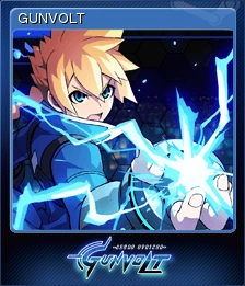 Azure Striker Gunvolt - GUNVOLT | Steam Trading Cards Wiki | Fandom