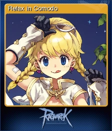 Ragnarok Online - Relax in Comodo | Steam Trading Cards Wiki | Fandom