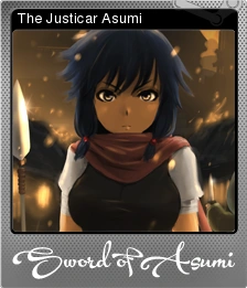 Sword of Asumi - The Justicar Asumi | Steam Trading Cards Wiki | Fandom