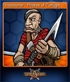 Epic Arena - Harpooner - Pirates of Tortuga | Steam Trading Cards Wiki ...