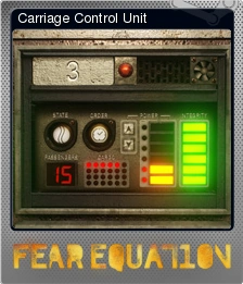 Fear Equation - Carriage Control Unit | Steam Trading Cards Wiki | Fandom