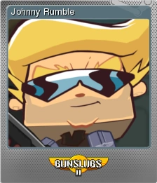 Gunslugs 2 - Johnny Rumble | Steam Trading Cards Wiki | Fandom