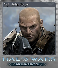 Halo Wars: Definitive Edition - Sgt. John Forge | Steam Trading Cards ...