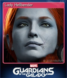 Marvel's Guardians of the Galaxy - Lady Hellbender | Steam Trading Cards Wiki | Fandom