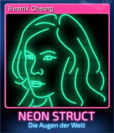 NEON STRUCT - Beatrix Cheung | Steam Trading Cards Wiki | Fandom