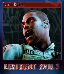 Resident Evil 5 - Josh Stone | Steam Trading Cards Wiki | Fandom