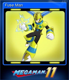 Mega Man 11 - Fuse Man | Steam Trading Cards Wiki | Fandom