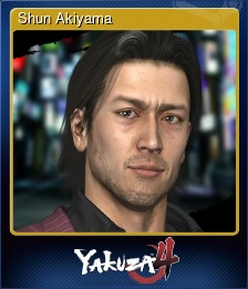 Yakuza 4 Remastered - Shun Akiyama | Steam Trading Cards Wiki | Fandom