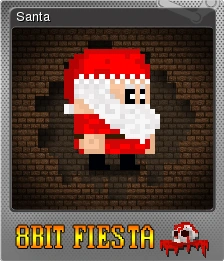8Bit Fiesta - Santa | Steam Trading Cards Wiki | Fandom