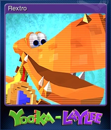 Yooka-Laylee - Rextro | Steam Trading Cards Wiki | Fandom