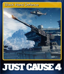 Just Cause 4 - Black Hand Defence | Steam Trading Cards Wiki | Fandom