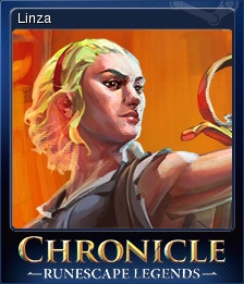 Chronicle RuneScape Legends - Linza | Steam Trading Cards Wiki | Fandom