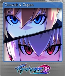Azure Striker Gunvolt 2 - Gunvolt & Copen | Steam Trading Cards Wiki ...