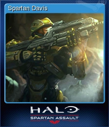 Halo: Spartan Assault - Spartan Davis | Steam Trading Cards Wiki | Fandom