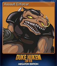 Duke Nukem 3D: Megaton Edition - Assault Enforcer | Steam Trading Cards ...