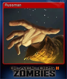 Call of Duty: Black Ops II Zombies - Russman | Steam Trading Cards Wiki ...