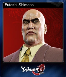 Yakuza 0 - Futoshi Shimano | Steam Trading Cards Wiki | Fandom