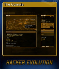 Hacker Evolution - The Console | Steam Trading Cards Wiki | Fandom
