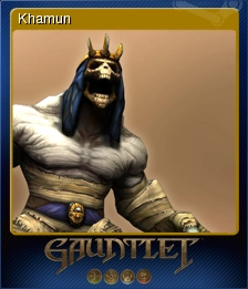 Gauntlet - Khamun | Steam Trading Cards Wiki | Fandom