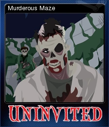 Uninvited: MacVenture Series - Murderous Maze | Steam Trading Cards ...