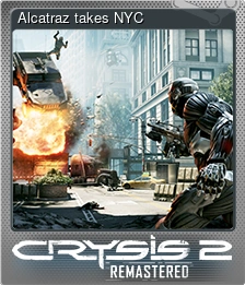 Crysis 2 Remastered - Alcatraz takes NYC | Steam Trading Cards Wiki ...