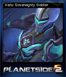 PlanetSide 2 - Vanu Sovereignty Soldier | Steam Trading Cards Wiki | Fandom