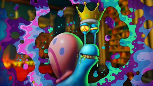 Spongebob Squarepants The Cosmic Shake Halloween Gary Steam