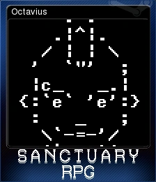 SanctuaryRPG: Black Edition - Octavius | Steam Trading Cards Wiki | Fandom