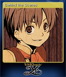 Ys I - Behind the Scenes | Steam Trading Cards Wiki | Fandom
