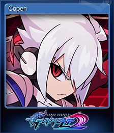 Azure Striker Gunvolt 2 - Copen | Steam Trading Cards Wiki | Fandom