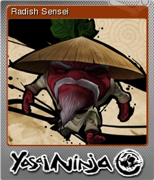 Yasai Ninja - Radish Sensei | Steam Trading Cards Wiki | Fandom