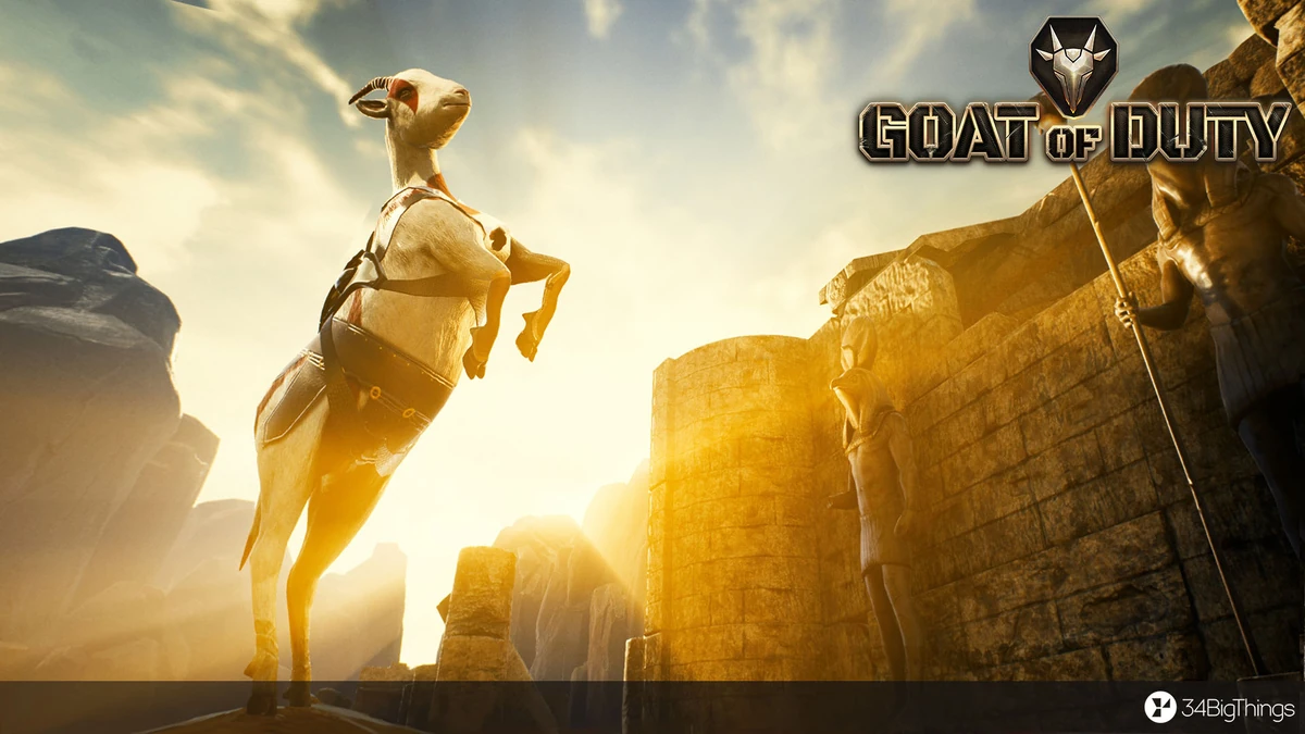 GOAT OF DUTY - Goat of War | Steam Trading Cards Wiki | Fandom