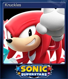 Sonic Superstars - Knuckles | Steam Trading Cards Wiki | Fandom