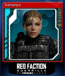 Red Faction: Guerrilla Re-Mars-tered - Samanya | Steam Trading Cards ...