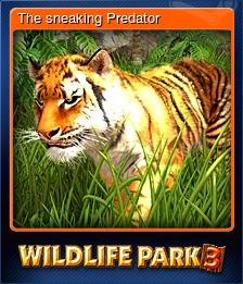 Wildlife Park 3 - The sneaking Predator | Steam Trading Cards Wiki | Fandom