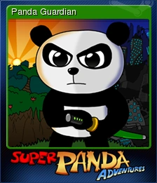 Super Panda Adventures - Panda Guardian | Steam Trading Cards Wiki | Fandom