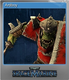 Warhammer 40,000: Space Marine - Ardboy | Steam Trading Cards Wiki | Fandom