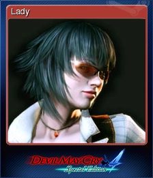 Devil May Cry 4 Special Edition - Lady | Steam Trading Cards Wiki | Fandom