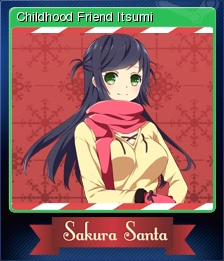Sakura Santa - Childhood Friend Itsumi | Steam Trading Cards Wiki | Fandom